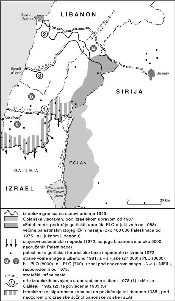 Arapsko-izraelski sukob - Hrvatska enciklopedija