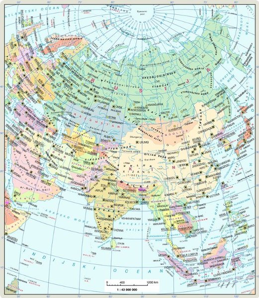 Azija - Hrvatska enciklopedija