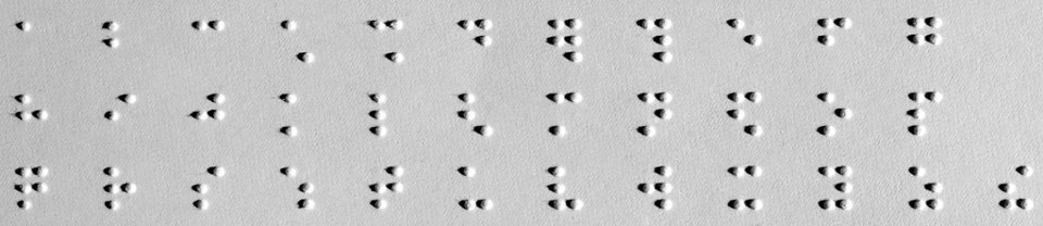 Brailleovo pismo - Hrvatska enciklopedija