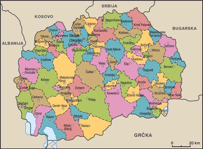 Sjeverna Makedonija - Hrvatska enciklopedija